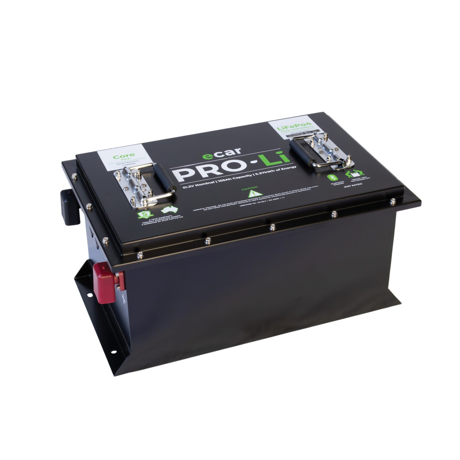 Meet the latest ECAR Core 105Ah PRO-Li Lithium Battery System technology